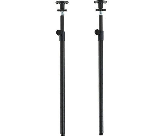 商品名:ドウシシャ ルミナスノワール ADDテンションポール 62〜100cm 2本入 1セット(2本入) NOADD-P60J●ルミナスノワールシリーズのポールキャップを外し、取り付けます●サイズ：高さ62〜100cm●大口チャーター便・...