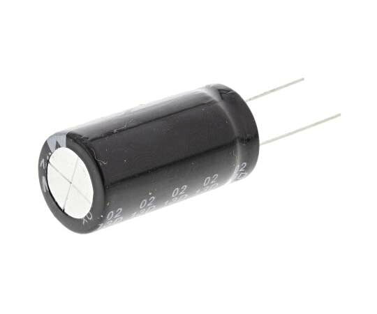 ●汎用ラジアル6.3　→　16　V●アキシャルRSアルミ電解コンデンサ、LHKシリーズ105　°C●安全な換気構造の設計●用途：通信機器、スイッチング電源●入数：1袋（5個入）●静電容量：10000μF●取り付けタイプ：スルーホール●寸法：...