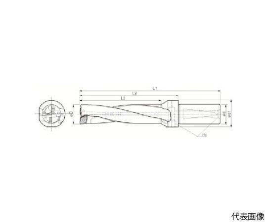 ●高能率モジュラードリル マジックドリルDRZ型用ホルダです。●ドリル加工用。●適合チップ：ZCMT●加工径：φ13.5●加工深さ：4×D●原産国：日本●コード番号：641-8864入数：1個