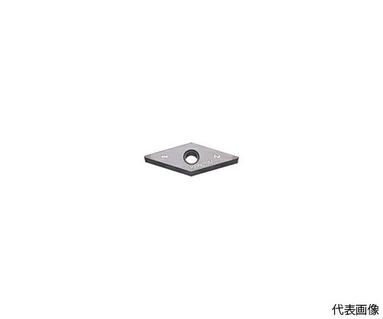 ●微粒子CBNと耐熱結合相に耐熱性MEGAGOATを施し、高硬度合金鋼の汎用領域で安定加工を実現します。●旋削加工用。●被削材：高硬度合金鋼。●チップ形状：ひし形35°●厚さ（mm）：4.76●G級●タフ仕様（耐欠損性良好）●マルチエッジ●...