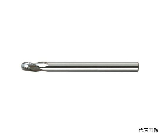 ●3枚刃で驚異の高送りを実現しました。●3枚刃不等分割によりびびりを抑制します。●先端三溝設計により優れた切屑排出性と抜群の仕上げ面粗さを実現しました。（R0.75以下は除く）●被削材：プリハードン鋼、焼き入れ鋼（〜55HRC）、炭素鋼、合...