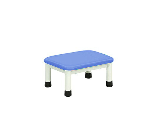 ●乗降用ステップとして、ベッドからの乗り降りをサポートします。●床面をキズから守る専用脚ゴム付きです。●幅×奥行×高さ(mm)：400×300×200●色：ライトブルー●材質：スチール粉体塗装・ベニヤ・ウレタン・ビニールレザー（耐アルコール...