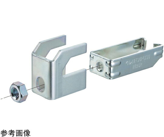 ●H形鋼にHB□U吊り金具施工時の水平方向に対して、外れにくくするための補強金具です。●全ねじボルトW3/8の長さを変えることでH形鋼フランジ幅90mm以上に対応できます。●BC6Hにも使用できます。入数:1箱(10個入)