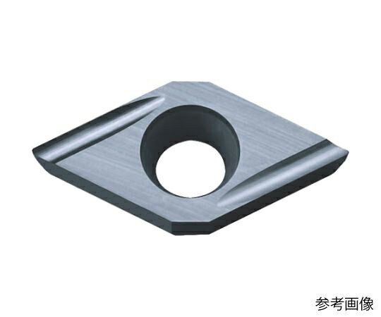 ●微粒超硬母材に耐摩耗性、耐熱性に優れたMEGACOATを施しています。●炭素鋼からステンレス鋼の汎用加工、高送り加工まで幅広く対応可能です。●旋削加工用。●被削材：炭素鋼、ステンレス鋼。●チップ形状：ひし形55°●厚さ（mm）：3.97●...