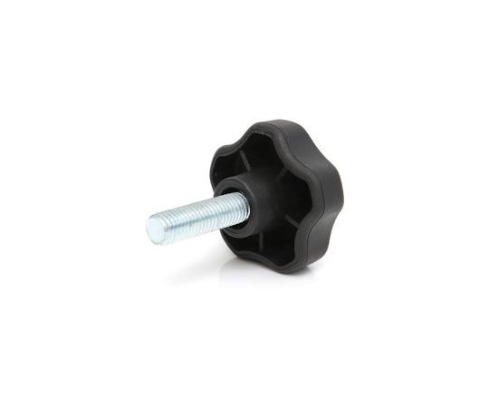 RS　Pro つまみノブ RS PRO マルチローブ M6 x 15 直径：40mm 黒 1袋（10個入） 1袋(10個入) 284-5355●ネジ：M6×15●ネジ径：40mm●ネジ長さ：15mm●ノブ形状：マルチローブ●取り付けタイプ：...