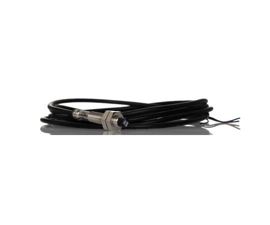 RS　Pro RS PRO 近接センサ 円柱形 検出範囲 2.5 mm ねじの呼び M8 x 1 非点滅 4kHz 1個 164-6098●センサ技術：誘導●出力タイプ：NPN●検出範囲：2.5mm●接続方式：ケーブル●IP保護等級：IP6...