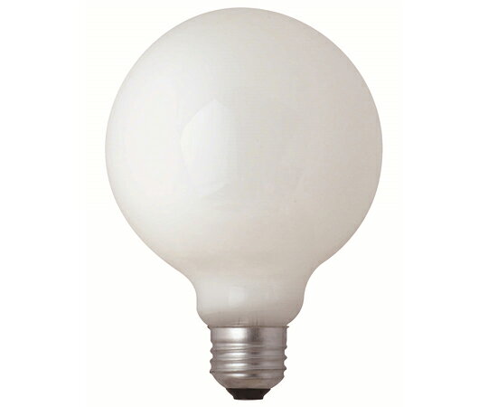 ●白熱ボール電球（100W型）●使用電圧：AC100v●定格消費電力：90W●サイズ：φ95×135●重量：52g●口金：E26●全光束（lm）：1300●定格寿命（時間）：1000