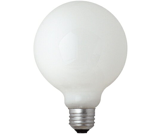 ●白熱ボール電球（60W型）●使用電圧：AC100v●定格消費電力：54W●サイズ：φ95×135●重量：52g●口金：E26●全光束（lm）：720●定格寿命（時間）：1000