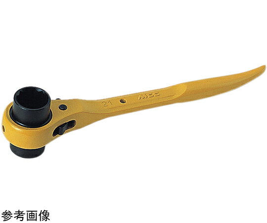 ●アルミ鍛造ハンドル採用により、鉄製よりも35％以上軽量。●商品タイプ：3サイズ●呼び（mm）：17×19●質量（g）：250●主要寸法D〔概寸〕（mm）：43●主要寸法L〔概寸〕（mm）：240●主要寸法T〔概寸〕（mm）：50●主要寸法...
