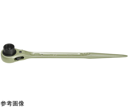 ●ソケットが片側のみの薄型、狭所での締付に最適。●鉄骨・橋梁・鉄塔・土木・建築・電気工事の締付作業や機械・治工具の整備組立等、幅広い用途。●商品タイプ：12サイズ●呼び（mm）：26●質量（g）：680●主要寸法D（mm）：51●主要寸法L...