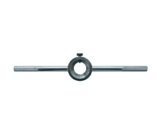●丸ダイス用一文字タイプハンドルです。●ダイス立て用。■仕様●適用ダイス外径寸法（mm）：25●全長（mm）：190●材質／仕上：亜鉛ダイカスト（ZDC-2）●原産国：日本●コード番号：229-3072