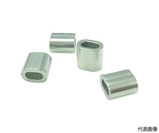 ●アルミ製で圧着工具でかしめます。●ワイヤ先端のアイ加工部品。■仕様●適合ワイヤ径（mm）：1●専用圧着工具：無し（市販品で可）●材質／仕上：●▼アルミニウム（A-5052）●注意：●▼使用強度については使用する締付け工具、もしくは作業者に...