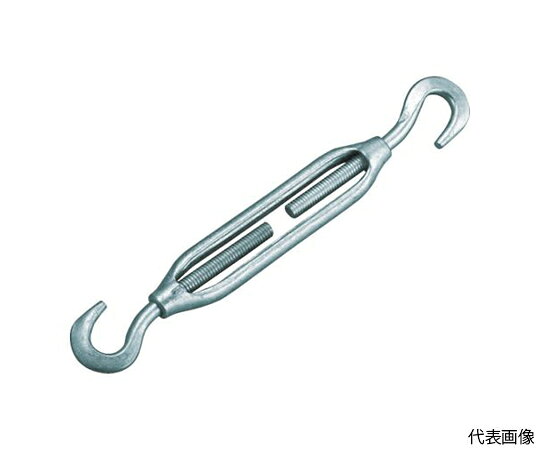 ●枠を回転させると、緩めたり、締めたりすることができます。●ワイヤロープやタイロッドなどの張り具合の調節に。■仕様●ねじ径：5/32●使用荷重（kN）：0.15●表面処理：ユニクロメッキ●L（mm）：47●W（mm）：12●S（mm）：7●...