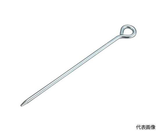 ●ロープやワイヤなどを固定するのに最適です。●各種テント、タープ設営、園芸、区画ロープ設置など。■仕様●径（mm）：13●首下長（mm）：970●幅（mm）：52●内径（mm）：26●材質／仕上：スチール、表面処理：ユニクロ●原産国：中国●...