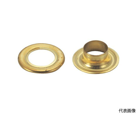 ●アルミ製に比べ強度に優れた素材です。●装飾性があり、書類とじ・文具・バッグ、靴などの補修、補強、製作に適しています。■仕様●内径（mm）：5●使用可能厚さ（mm）：2●適合工具：THP-SP（内径10〜15mm）・THP-P（内径4〜15...