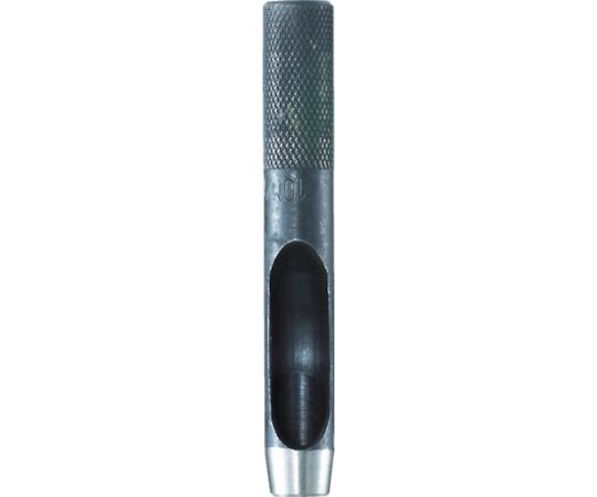 ●刃先を薄く製作しておりますので良く切れます。●抜きカスが出やすい形状です。●特殊焼き入れ処理により、切れ味とコストを高次元で両立させました。●打刻しておりますので寸法の確認が容易です。●表面処理は黒染め（パーカー仕上）を施しています。●ベ...