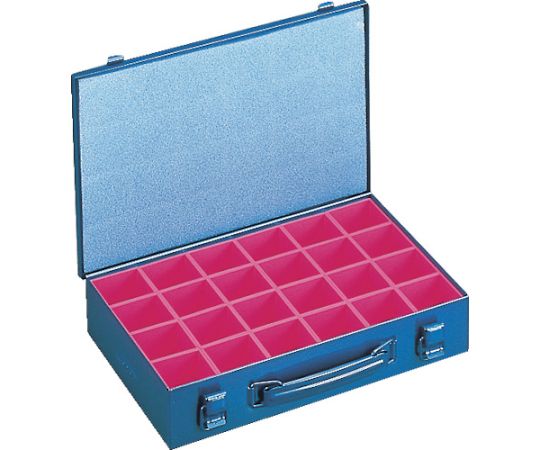 ■仕様●色：ブルー●南京錠（別売）：取付不可●プラボックス組合せPT-A4：6●仕切あり●材質／仕上：●▼本体：スチール●▼プラボックス：ポリスチレン（PS）●原産国：日本●コード番号：120-0666