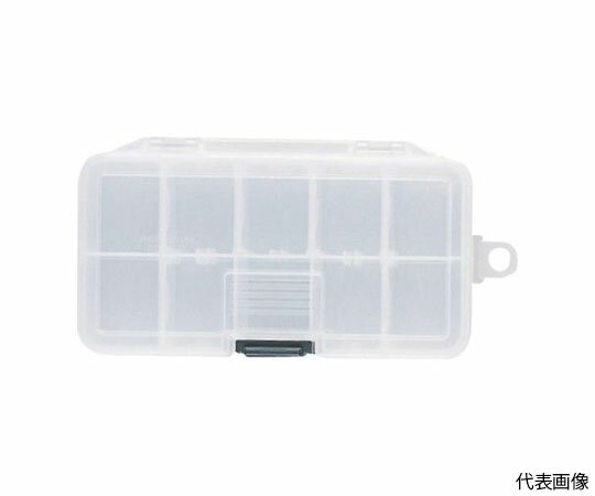 ●フタ・底・止具ははめ込み式で耐久性に優れています。●工具箱やキャビネットの中の整理整頓に。■仕様●色：クリア●外形寸法（mm）間口：138●外形寸法（mm）奥行：77●外形寸法（mm）高さ：31●有効内寸（mm）間口：130●有効内寸（m...
