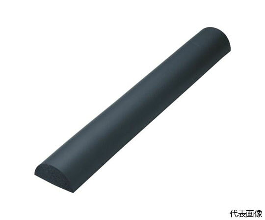 ●ちぎれにくく、クッション性に優れた衝撃吸収材です。●工場内の柱やぶつかりやすい箇所に。■仕様●色：イエロー●幅（mm）：50●長さ（m）：0.4●厚さ（mm）：26●取付方法：貼付タイプ（両面テープ付属）●タイプ：半円型●材質／仕上：●▼...