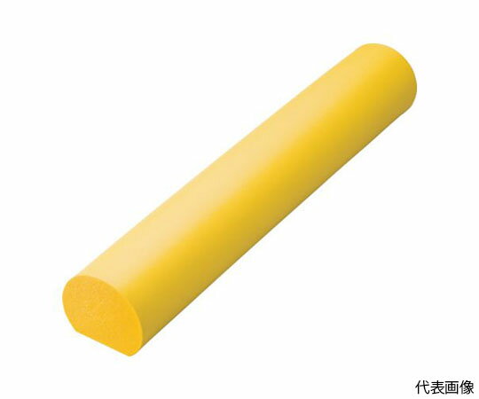 ●ちぎれにくく、クッション性に優れた衝撃吸収材です。●工場内の柱やぶつかりやすい箇所に。■仕様●色：ブラック●幅（mm）：66●長さ（m）：0.4●厚さ（mm）：60●取付方法：貼付タイプ（両面テープ付属）●タイプ：かまぼこ型●材質／仕上：...