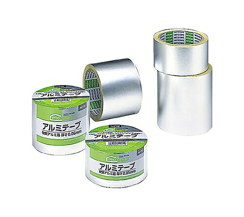 ●耐水・耐候性に優れています。●屋外での使用にも最適です。●流し台など水周りのすき間シールに、金属屋根・外壁などの防水修理に、空調ダクトの補修に。■仕様●色：シルバー●幅（mm）：50●長さ（m）：10●厚さ（mm）：0.1●粘着力：9.3...