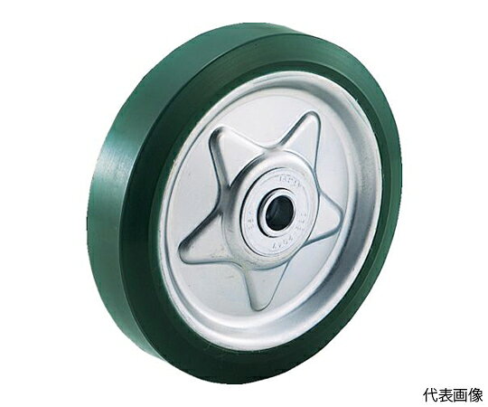 ●スチールホイールは、デザイン性も良く特徴のある星マークの形をしています。（意匠登録済）●自在旋回部は、ダブルベアリングを採用し、滑らかな回転を実現しています。●車輪回転部はコマーシャルベアリング入で耐久性に優れています。●ウレタン車輪です...