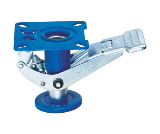 ●安全靴で踏みやすいようロックペダルを大型化しました。●アームとロックペダルが一体のため、長期間使用してもガタつきません。●各ペダルの角を絞り加工で丸くすることで安全性が向上し、更にプレート部の切り欠きが安全靴の挟まれを防止します。■仕様●...