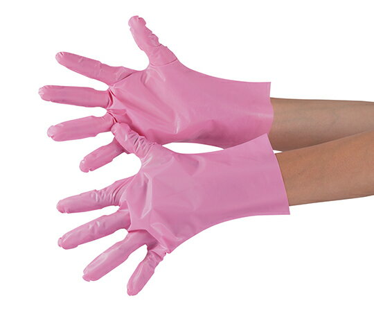 ●色：ピンク●サイズ：SS●入数：1箱（200枚入）●材質：PE（ポリエチレン）●内エンボス加工●左右兼用●全長：270mm●厚み：33μm●食品衛生法適合品●箱サイズ：290×195×43mm●ケース入り数量：10箱入●※1箱あたりの価格です。