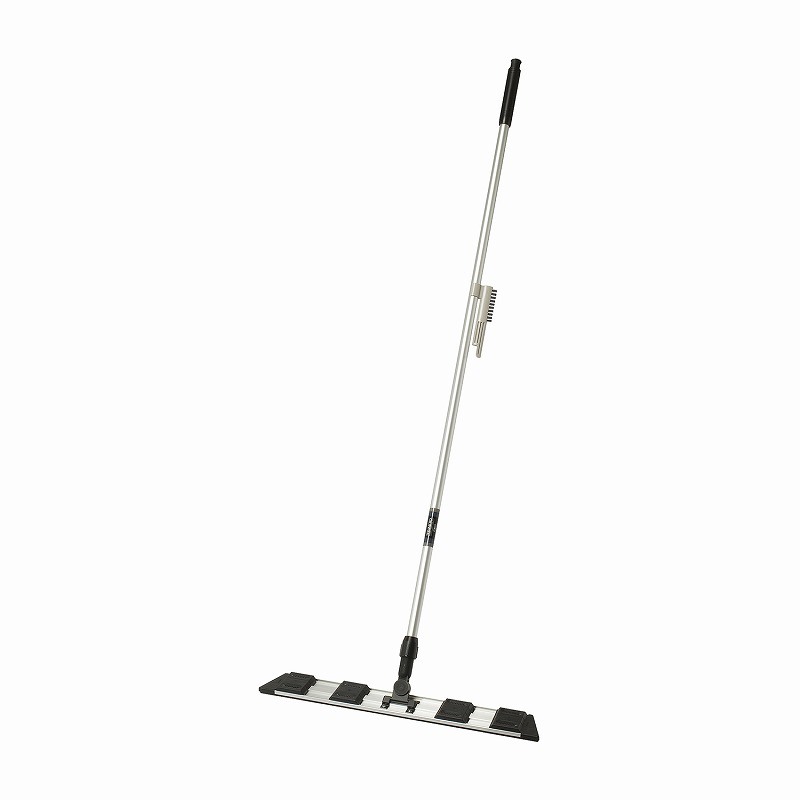 ●お掃除のプロからの高い支持を集めるライトモップ。●薄型ヘッドで丈夫！●コーナーにフィットする斜め形状ヘッド。●ダスターを指で押し込んでセットするプッシュタイプ。●製品サイズ：60×105mm●重量：720g●材質：頭=アルミ、柄=φ22....