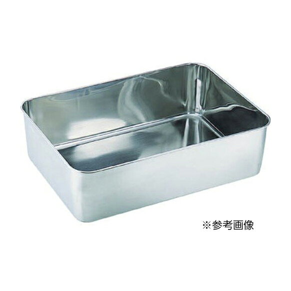 ●たっぷり入る深型形状。●規格：6号●外寸：298×203×83mm●底内寸：260×170mm●材質：ステンレス（SUS304）