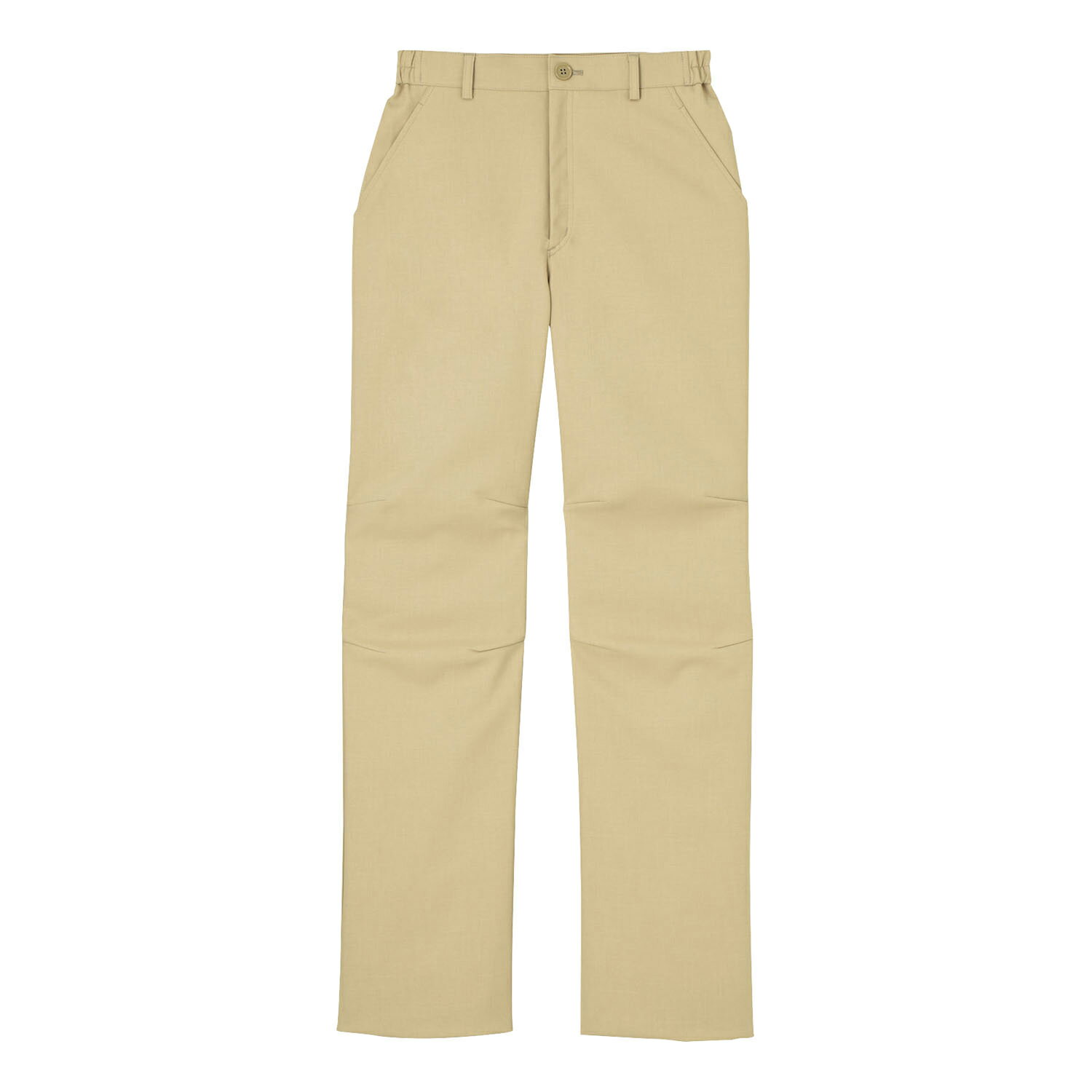 パンツ（レディス用） LLカーシーカシマHL2455-8(スナハマ)●しゃがむ動きに加え、低い姿勢での仕事に焦点を当てた設計です。●カーブベルト＋ウエストゴム仕様はリラックス度抜群。●ひざのダーツが足の動きをサポートし、ストレッチギャバ素材...