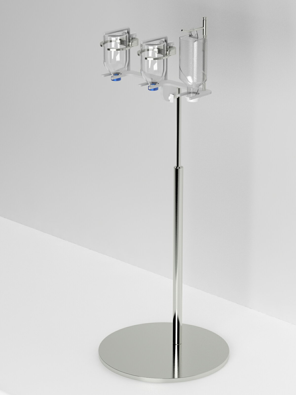 ●自立スタンドDouble 100mlバイアル瓶1本+100ml生理食塩水1本●自立スタンドDouble 100mlバイアル瓶1本+100ml生理食塩水1本