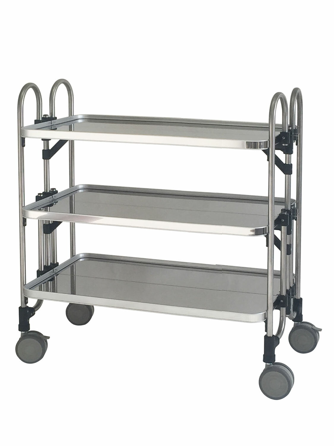 ●組立後に出荷しますので、箱から取り出せばすぐに使用できます●双輪100φキャスターは静かでスムーズな移動が可能です●使用しない時は折りたたんでコンパクトに収納できます●組立後に出荷しますので、箱から取り出せばすぐに使用できます●双輪100...