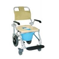 肘可動式後輪大型車輪。コンパクトにおりたたんで、自立させることができます。サイズ個装サイズ：58×36×78cm重量9.0kg素材・材質本体:アルミ背もたれ:ナイロン座:発泡ウレタン仕様前輪:樹脂ダブルロックキャスター100mm(金属部ステ...
