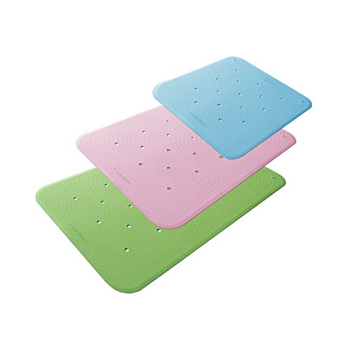 独自のトライアングルカット形状で、すべり止め効果抜群のすべり止めマット。水抜き穴付なので浴槽内では沈めやすく引き上げやすい、洗い場では水キリが良いと、さまざまなシーンで使い勝手良くご利用いただけます。商品サイズ :3564875内容量:1枚