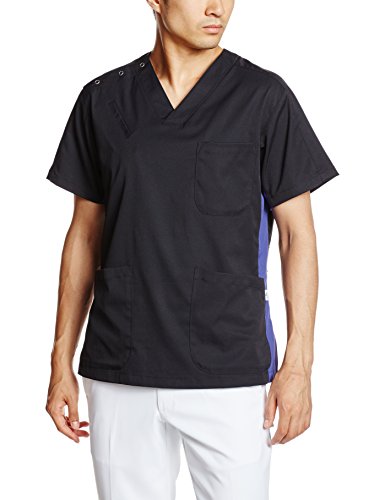 今までにないスポーティ＆スタイリッシュなスクラブ。 ミズノとのコラボレーションならではの着心地の良さとデザインが自慢。 ●機能：抗菌防臭、ストレッチ、吸汗速乾、制電 ●仕様： 右胸PHSポケット 左胸ポケット 両脇ポケット 両脇スリット 右...