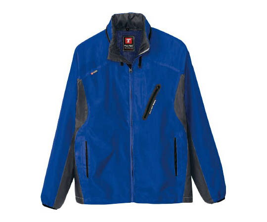 特徴●撥水・防風仕様です。●裏メッシュ付です。●軽作業用。仕様●入数：1着●色：ロイヤルブルー●サイズ：L●着丈(cm)：74●胸囲(cm)：118●材質/仕上：表地：ポリエステル100%、裏地メッシュ：ポリエステル100%●コード番号：8...