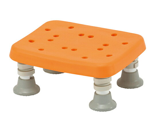 特徴●座りごこち快適なソフトタイプです。●座面・脚ゴムに防カビ加工をしています。●座面の高さを5段階（20mmピッチ）で調整できます。仕様●型番：ソフトレギュラー1826●色：オレンジ●幅×奥行×高さ（mm）：375×300×180〜260...