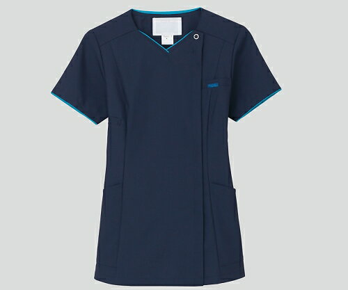 特徴●羽織タイプなので着脱がしやすく、メイクなどが付きにくいです。●やや長めの丈に、女性らしい曲線を描くデザインです。仕様●型番：7022SC-17●色：ダークネイビー●サイズ：S●着丈：65cm●肩幅：39cm●胸囲：94cm●袖丈：18...