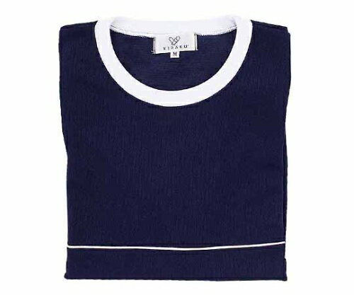 仕様●男女兼用●素材：ポリエステル90％・綿10％(再生ポリエステル60％)[エコ・メッシュ防縮ニット]●サイズ：S●色：ネイビー●胸囲（cm）：94●身丈（cm）：65●袖丈（cm）：20●肩幅（cm）：44