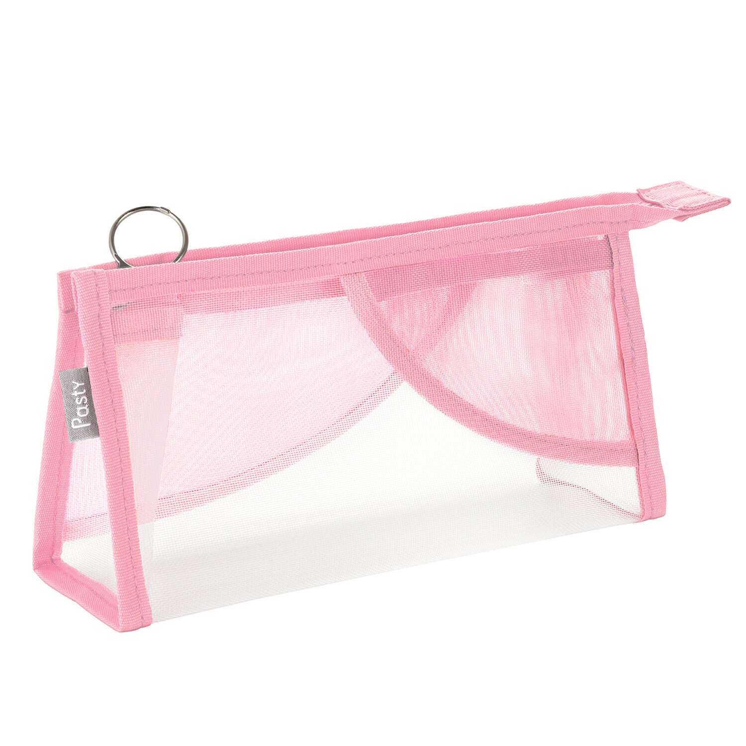 ◆小物ポケット付きで取り出しやすく、収納しやすいメッシュ素材の透けるペンケース◆指をひっかけて開けやすいリング形状のファスナー◆大きく開く開口部で中身を確認しやすく取り出しやすい ◆カーブのついた内ポケットがペンケース上部についている為、小...