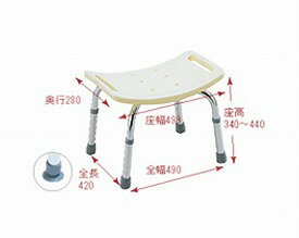 商品の仕様 ●サイズ／幅49×奥行42×座面高34〜44cm、座面：幅49×奥行28cm ●重さ／2kg ●材質／アルミ、ポリエチレン製 商品の説明 ・入浴が安心で楽しくなります。 SDCケアスマイル介護カタログ 掲載ページ：67Pメーカー...