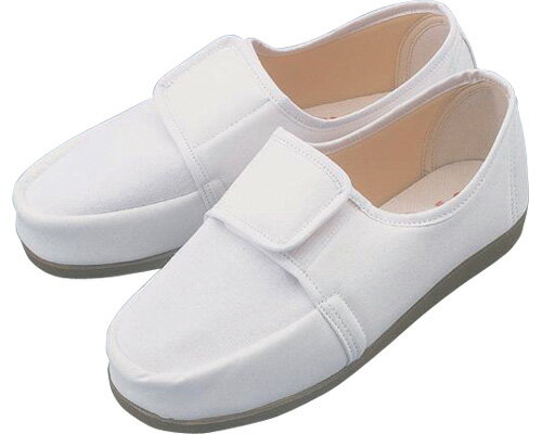 商品の仕様 ●サイズ／21.0〜25.0cm（1.0cmきざみ） ●重さ／330g（片足23.0cm） ●材質／合成皮革、軽量合成ゴムソール 商品の説明 ・甲には伸縮性のゴムを使用、つま先の高さも十分の思いやりシューズ。 ・マジックバンドで...