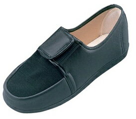 商品の仕様 ●サイズ／24.0〜28.0cm（1.0cmきざみ） ●重さ／420g（片足25.0cm） ●材質／合成皮革、軽量合成ゴムソール 商品の説明 ・甲には伸縮性のゴムを使用、つま先の高さも十分の思いやりシューズ。 ・マジックバンドで...