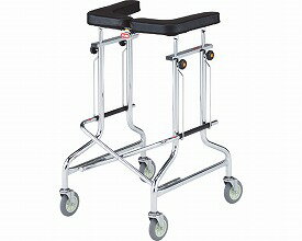 商品の仕様 ●サイズ／幅51.5×奥行57×高さ87.5〜107.5cm、マット内幅：34.5cm ●車輪サイズ／前輪11×後輪11cm ●重さ／12.4kg ●材質／本体：スチール、クロームメッキ仕上げ、マット部：ウレタン、人工合皮カバー...