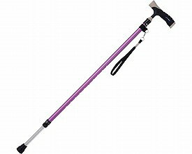 商品の仕様 ●サイズ／長さ71〜93.5cm、グリップ長さ：13cm、ゴムチップ底径：3cm ●パイプ径／上部：18mm、下部：13mm ●重さ／360g ●材質／本体：アルミ、グリップ：樹脂・シリコン・鉄 ●ネック形状／細首 ●生産国／中...