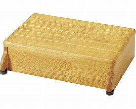 商品の仕様 ●サイズ／幅45×奥行33×高さ12cm ●重さ／約3.1kg ●材質／ラバーウッド ●生産国／日本 ●付属品／アジャスター、着脱式固定金具 商品の説明 ・玄関の段差に合わせて選べる、3タイプの木製玄関台シリーズ。 ・すべりにく...
