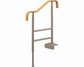 商品の仕様 ●サイズ／幅21×奥行67×高さ76〜125cm ●重さ／5.0kg ●材質／スチール「エラストマー被覆」 ●生産国／日本 商品の説明 ・玄関先での転倒防止！身体をしっかり支える玄関用手すり。 ・手すり形状：両端に水平部を設け、...