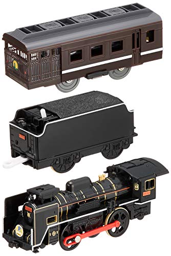 -/-/KTEC-cAGGT-ds-1104987・パッケージ個数:1・対象年齢 : 3歳から・JR西日本承認済商品紹介 S-53 C57 1号機SLやまぐち号が実際の運行車両に合わせてリニューアルして登場!!1両目にはプラキッズを1体乗せ...