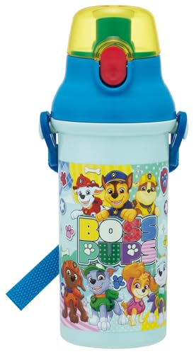 パウ・パトロール/480 ml/PSB5SAN-72308・Color:パウ・パトロール・パッケージ個数:1・サイズ：横9.5×径7.9×高21cm、ベルト：50〜100cm・材質：ポリプロピレン、キャップ：飽和ポリエステル樹脂、パッキン：...